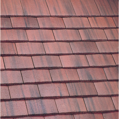 Marley Concrete Plain Roof Tile - Old English Dark Red (Pallet of 900 ...
