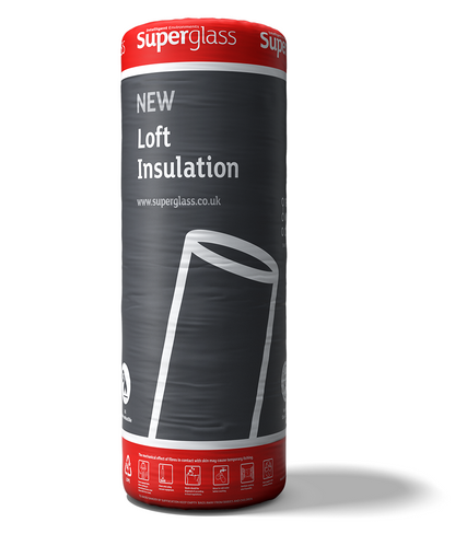 Superglass Multi-Roll 44 Loft Roll Insulation - 200mm (5.63 m2 roll ...