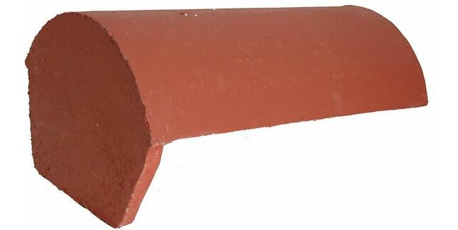 Redland Half Round Block End Ridge – HG Roofing Supplies
